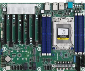 asrock rack romed8-2t/bcm atx server motherboard amd epyc™ 7003 (with amd 3d v-cache™ technology*)/7002 series processors sp3 (lga 4094) dual 10gbe