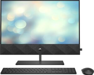 hp pavilion 24 desktop 4tb ssd 64gb ram win 11 pro (intel core i7-12700k processor with turbo boost to 5.00ghz, 64 gb ram, 4 tb ssd, 24" touchscreen fullhd, win 11 pro) pc computer all-in-one