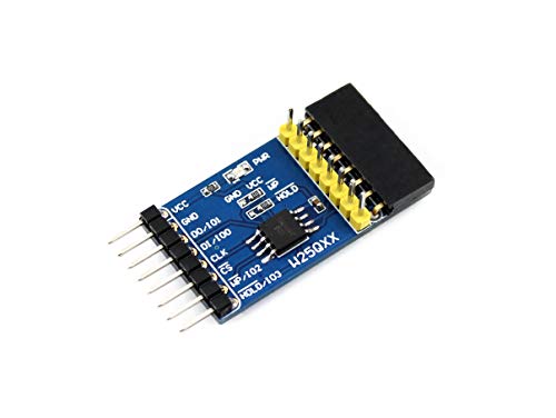 Waveshare Onboard Serial NOR Flash Memory W25Q128JV DataFlash Module Supports STM32F7 Series Quad-SPI Interface