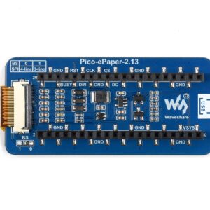 waveshare 2.13inch e-Paper Compatible with Raspberry Pi Pico Red/Black/White Three-Color Display