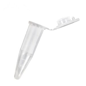 jinyu centrifuge tubes bottom tip clear plastic test tube vials (1.5ml/30pcs)