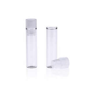 pekybio shell vial, 1 ml glass with caps installed, pre-assembled for dissolution systems,pack of 200