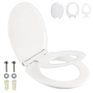 umien™ 2 in 1 potty training seat – toddler toilet seat easy to install - very convertible toilet seat round shape