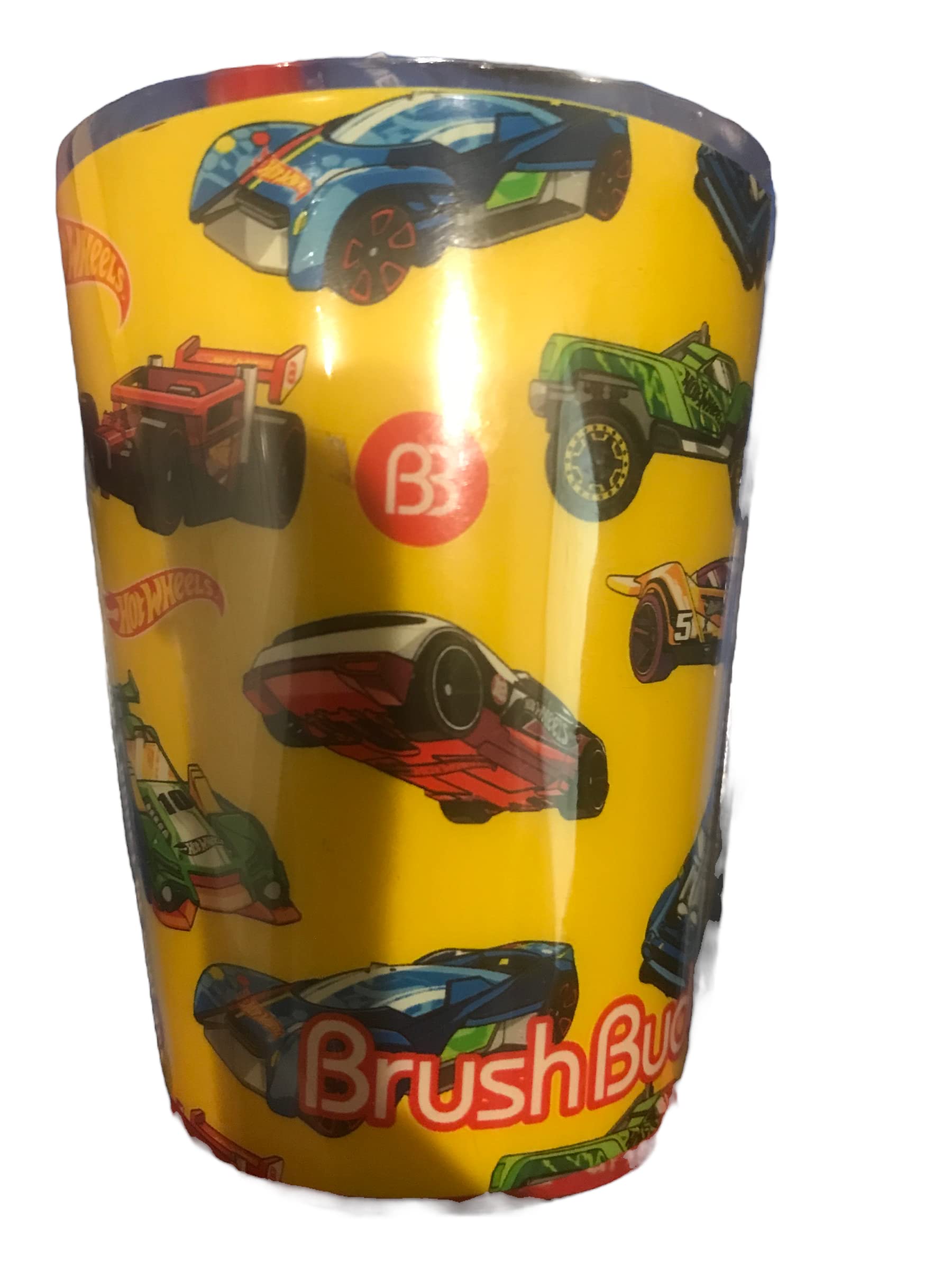 Kids Soft Bristles Toothbrush Set,Cap, Rinsing Cup Decorated with Race Cars, Easy to Grip, Kids Toothpaste (Bonus Included)