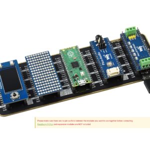 Waveshare 4xPorts Quad GPIO Expander Supports USB External Power Supply for Raspberry Pi Pico Series Motherboard