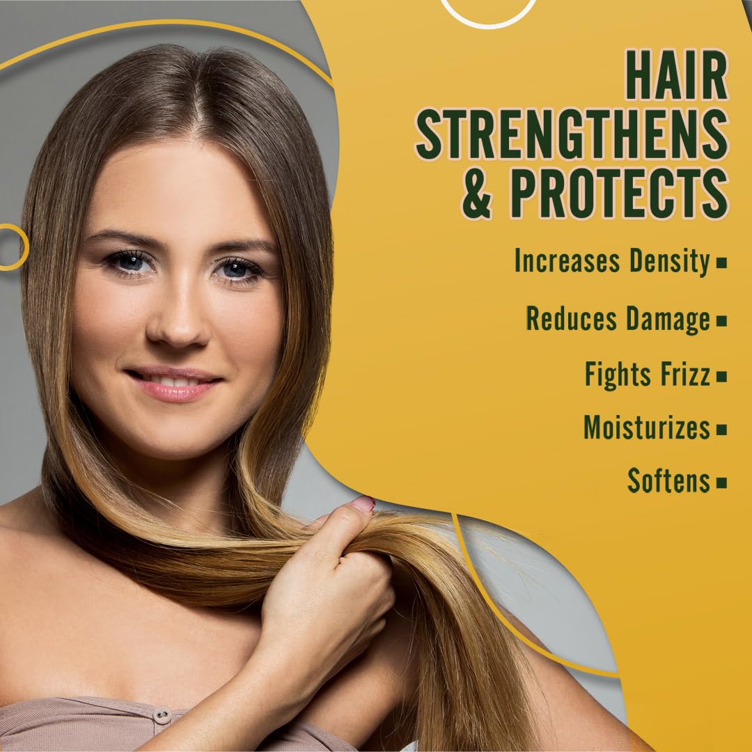 HYDROLYZED KERATIN PROTEIN - 30 ml | 1 fl oz - Hair Strengthens & Protects - Reduces Damage - Fights Frizz - Softens - Moisturizes - Increases Density