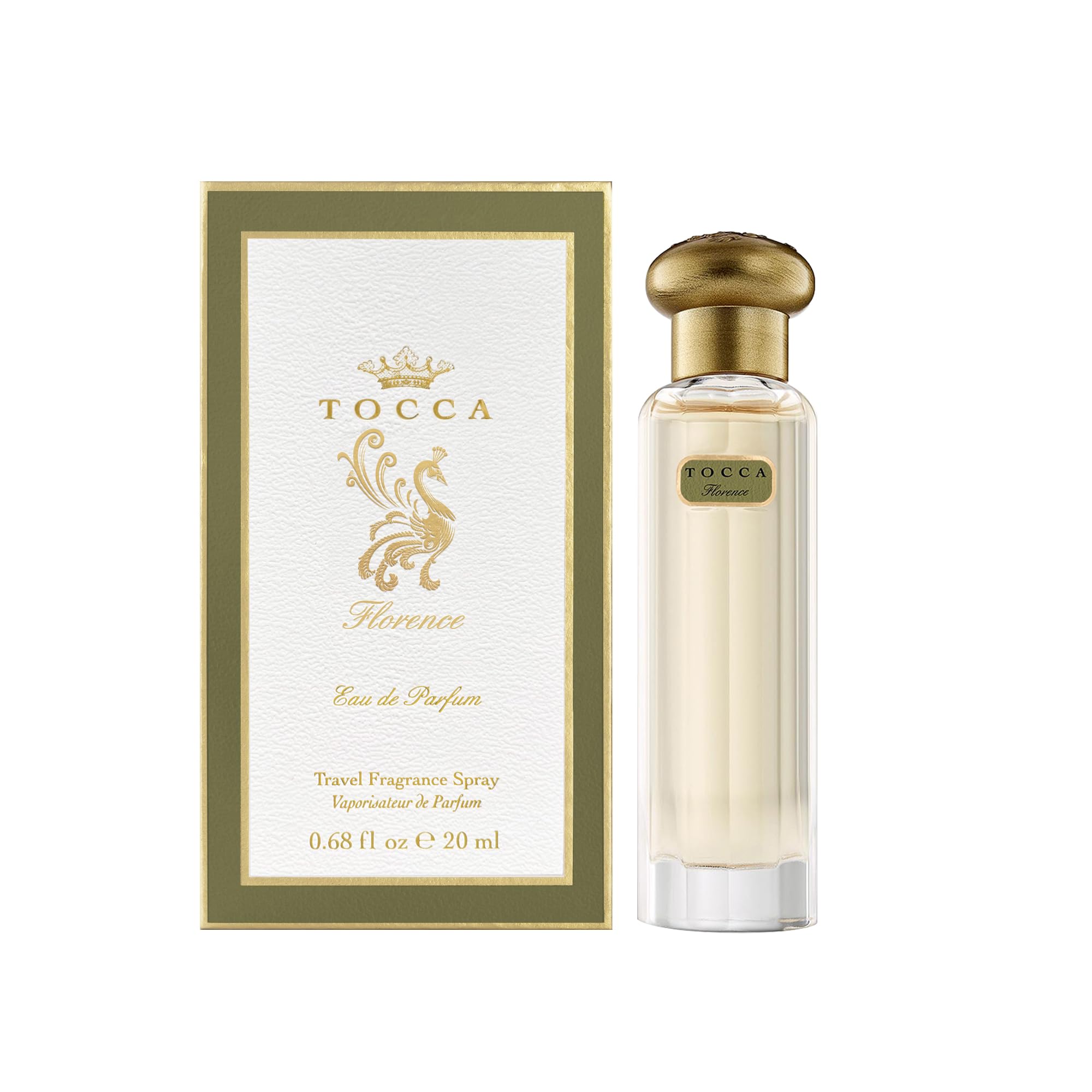 Tocca Dry Body Oil (100 ml) and Eau de Parfum (20 ml) in Florence - Bergamot, Grapefruit, Green Pear, Gardenia & Apple