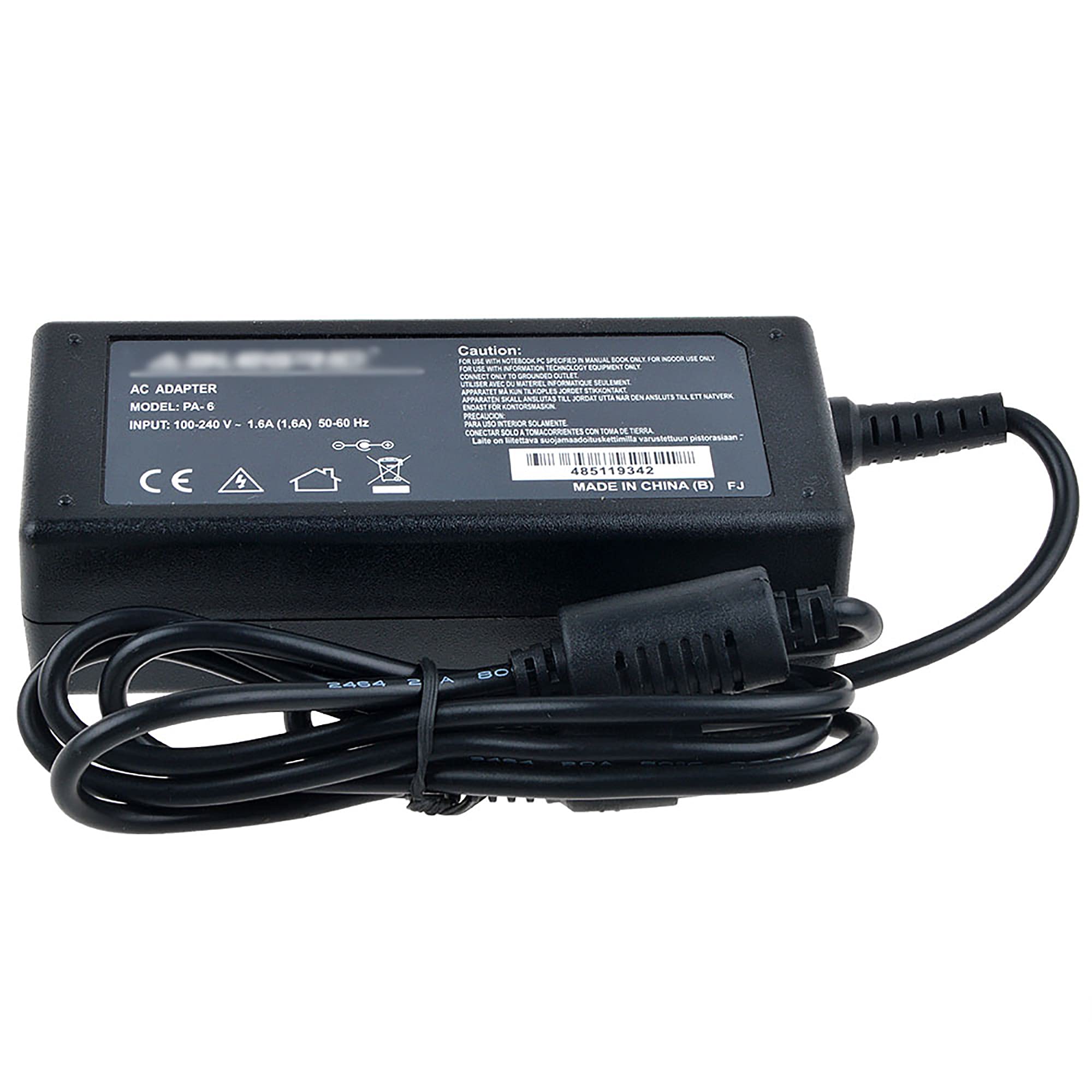 PKPOWER AC Adapter for Samsung LF24T350FHNXZA F24T350FHN LED Monitor Power Supply Cord