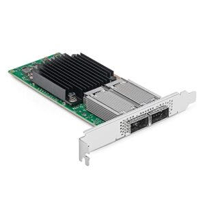 mellanox mcx516a-ccat connectx-5 en network interface card, 100gbe dual-port qsfp28, pcie3.0 x 16