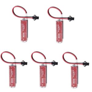 kuanmai (5pcs) er6/3.6v 2000mah battery for maxell er6/3.6v robot 5096-434 otc li-battery