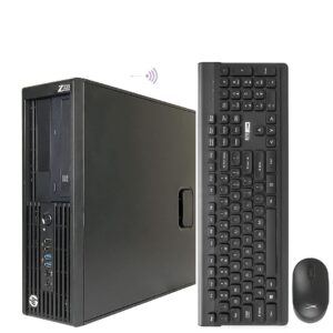 hp small form factor z230 workstation desktop,i7 refurbished pc,32gb ram,1tb ssd,built in wifi,win 10 pro,hdmi,dp,vga,dvd,usb 3.0,4k support,wireless k&m +tjj pad (renewed)