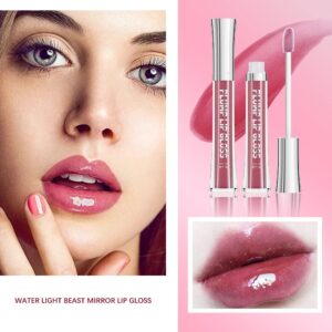 ibcccndc Lip Plumper Plumping Lip Gloss Hydrating Nourishing Lip Oil Red Liquid Lipstick Lip Care Products Mineral Oil Clear Lipgloss (4)