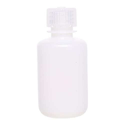 EISCO Reagent Bottle, 60mL - Narrow Mouth with Screw Cap - HDPE