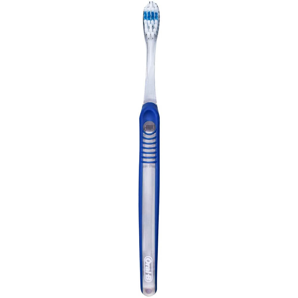 Oral-B Indicator Flat Trim Toothbrush, 30 Soft (Colors Vary) -Pack of 6