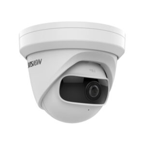 ds-2cd2345g0p-i 4mp indoor 180° panoramic ultra wide viewing angle fisheye dome poe ip security camera 30ft night vision, h.265, wdr, built-in micro sd slot (max 256 gb) compatible with hik vision nvr