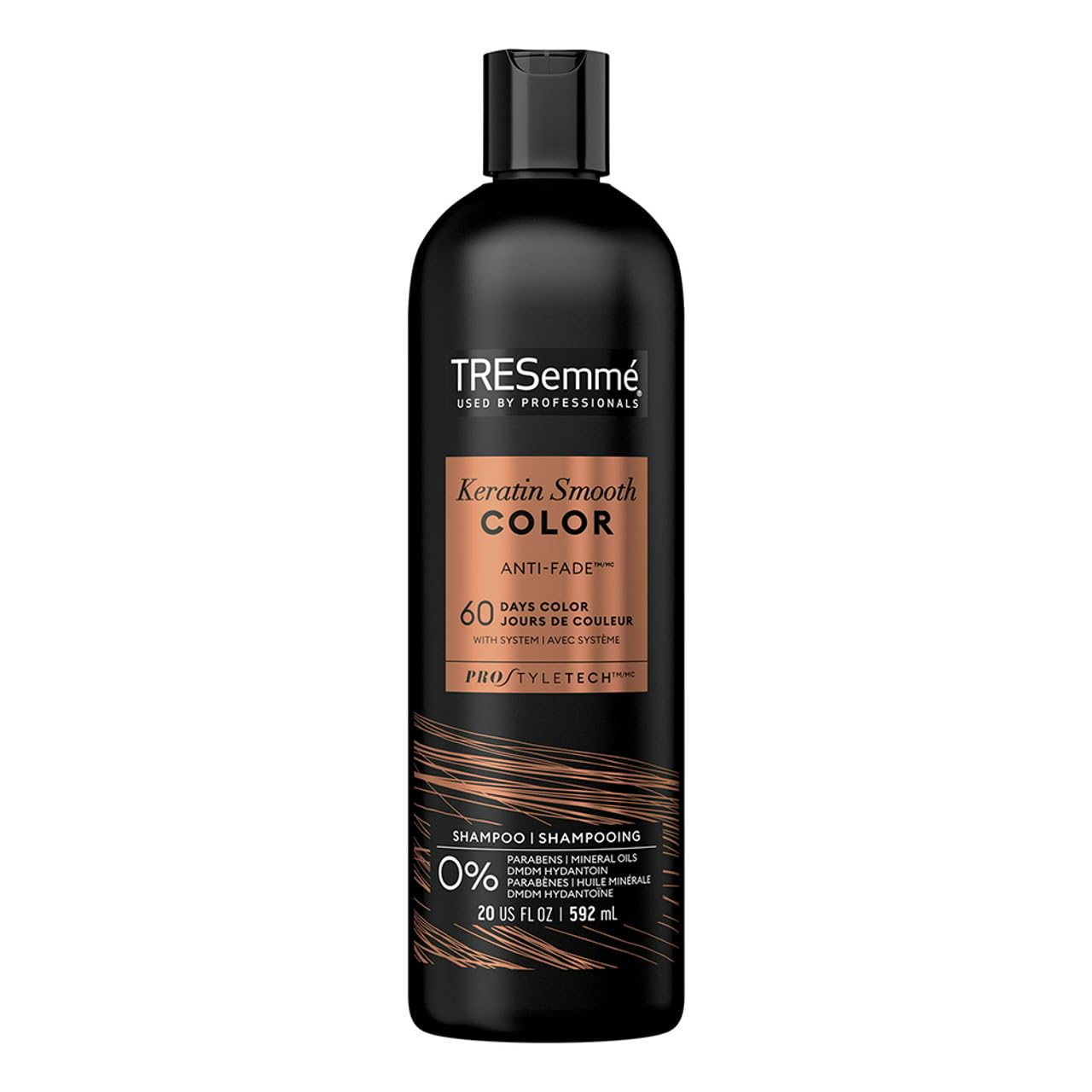 Tresemme Shampoo Keratin Smooth Color 20 Ounce (592ml) (Pack of 3)