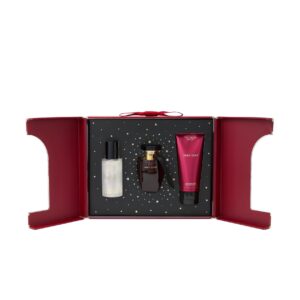 Victoria's Secret Very Sexy 3 Piece Luxe Fragrance Gift Set: 1.7 oz. Eau de Parfum, Travel Lotion, & Candle