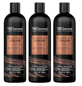 tresemme shampoo keratin smooth color 20 ounce (592ml) (pack of 3)