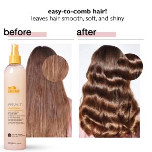 milk_shake Leave-In Conditioner Detangler Spray for Natural, Curly or Straight Hair - Protects and Hydrates Color Treated and Dry Hair, 11.8 Fl Oz (Pack of 2)