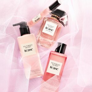 Victoria's Secret Tease Ultimate Fragrance 5 Piece Gift Set: 3.4oz Eau de Parfum, Mini Eau de Parfum, Candle, Lotion & Wash