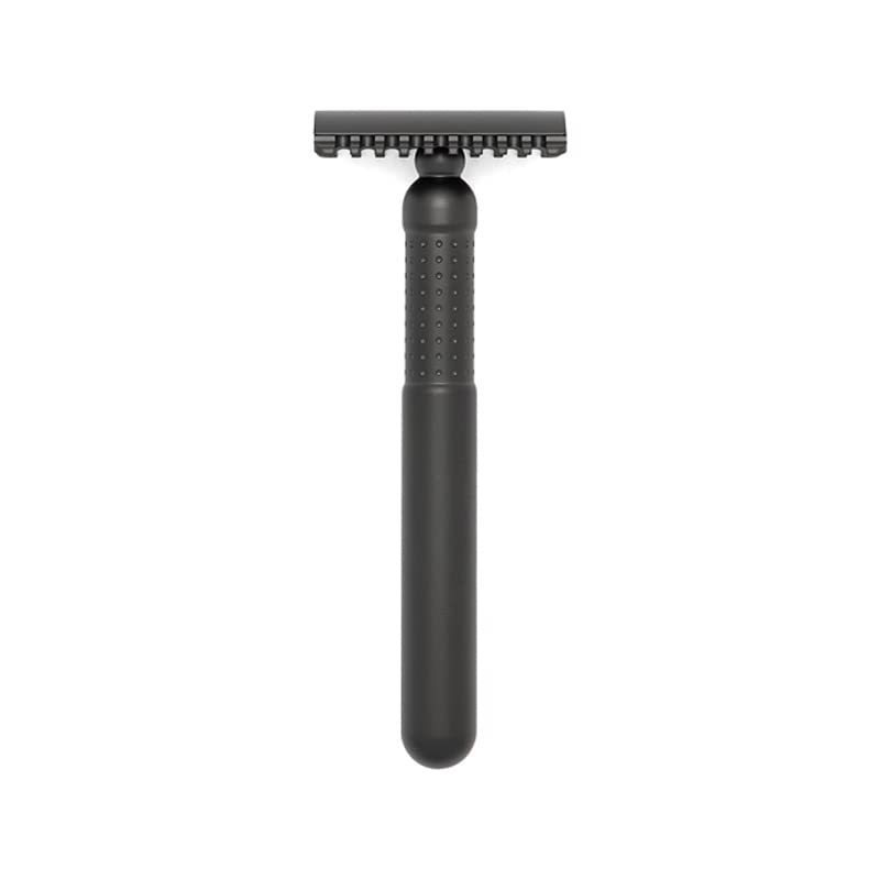 Tatara Masamune Nodachi Safety Razor | Stainless Steel | Eco-Friendly | Premium (Dark, Open Comb)