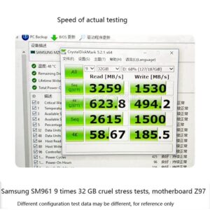 Cablecc U.2 Kit SFF-8639 NVME PCIe4.0 SSD Adapter 22x80mm for Mainboard SSD 750 p3600 p3700 M.2 SFF-8643 Mini SAS HD