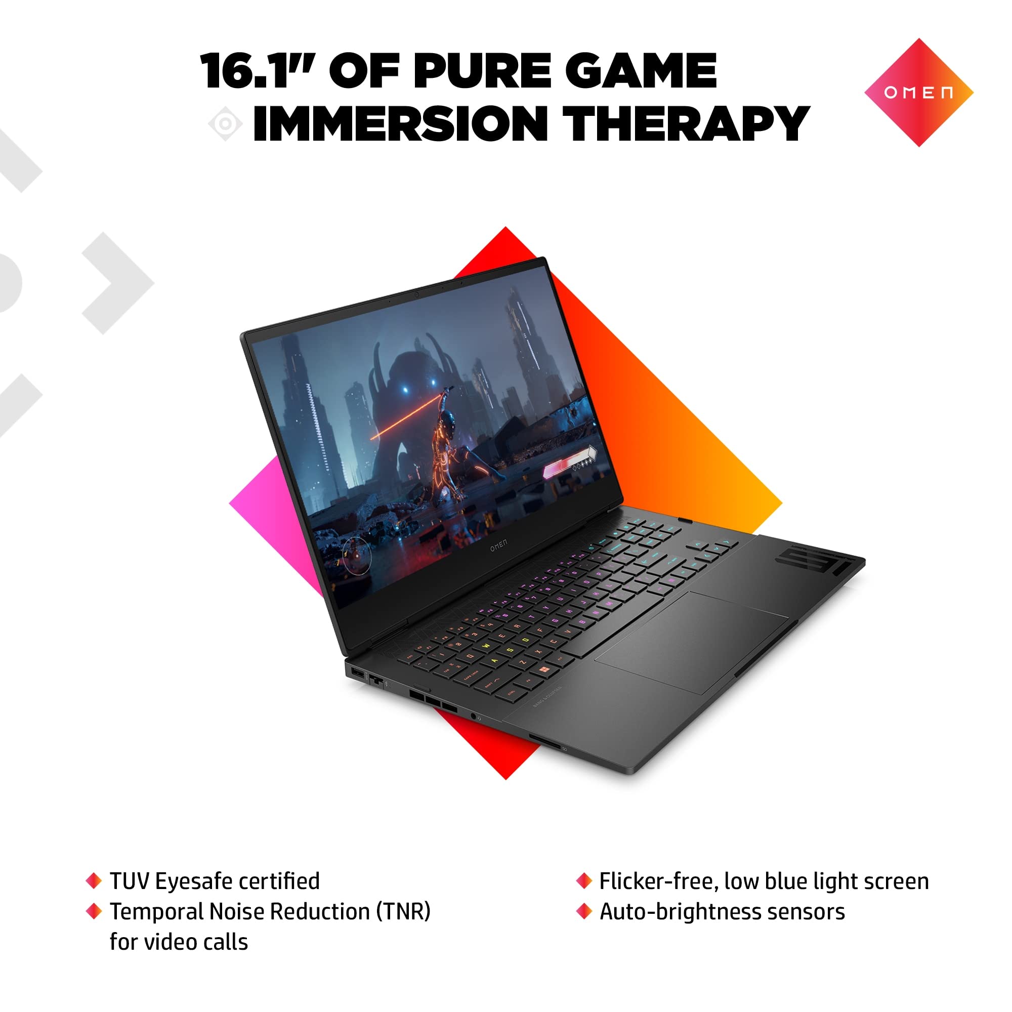 2022 HP Omen 16.1'' QHD 165 Hz IPS Gaming Laptop 12th Intel i7-12700H 14-Core 64GB DDR5 2TB NVMe SSD NVIDIA GeForce Thunderbolt 4 WiFi 6E Win 11 Pro w/RATZK 32GB USB, 16T-K000, Shadow Black