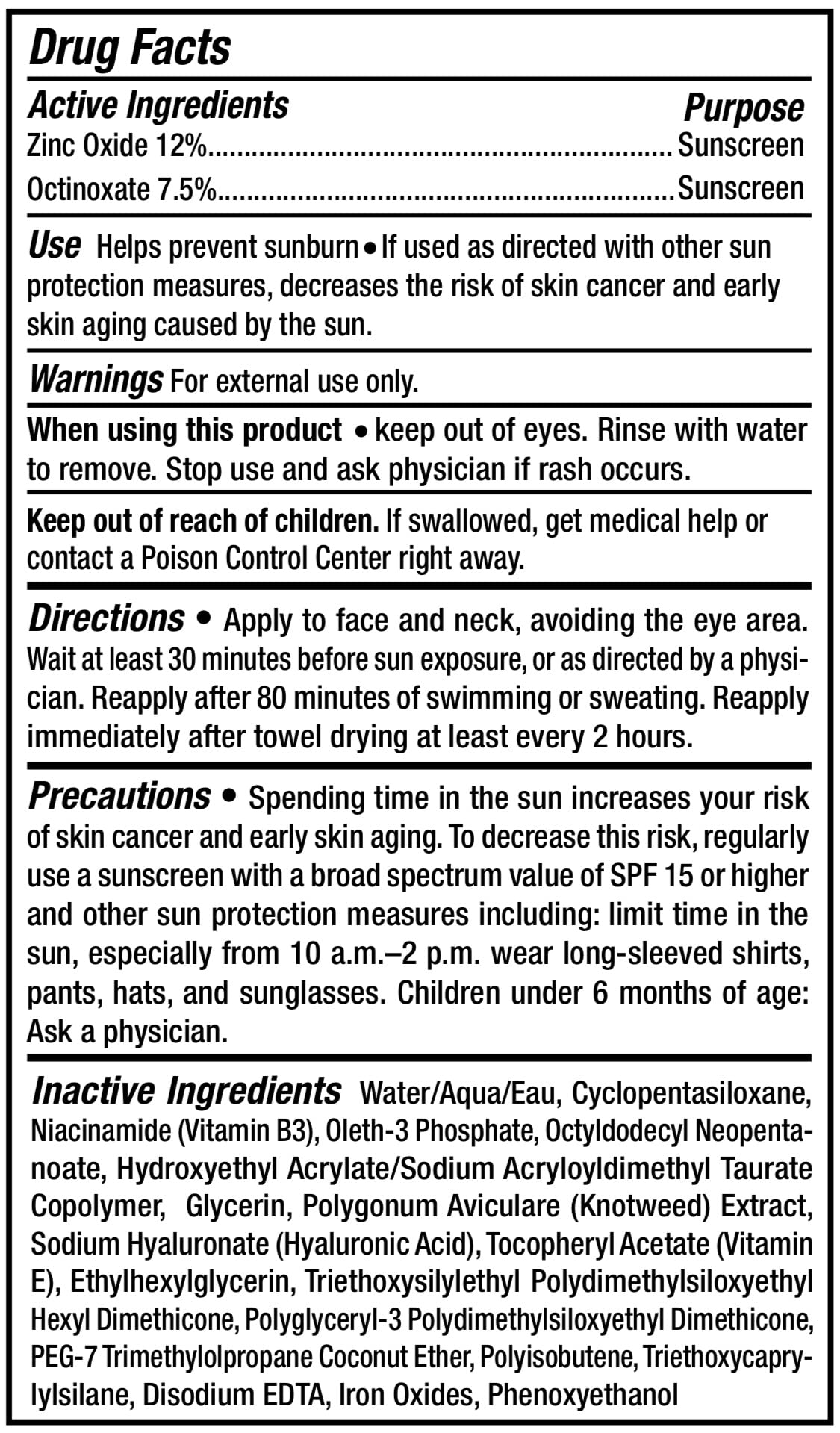 NOVO skin Tinted Moisturizer - SPF 46 - 2.0 fl oz - Primer + Broad Spectrum Face Sunscreen - Adds instant Glow - Filters Blue light - Hyaluronic acid + Niacinamide. Lightweight, Scentless, Non greasy & Oil Free.