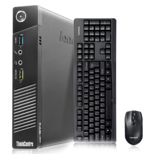 lenovo thinkcentre mini m73 tiny desktop refurbished computer i7, 16gb ram,new 1tb ssd, wireless keyboard mouse,vga,dp,hdmi, wifi, bluetooth (renewed)