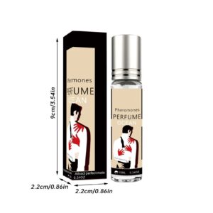 SINGOVE Long-Lasting Light Fragrance Pheromone Perfume for Women ,Eau de Parfum Roll On Perfume Party Perfume 10ml, 0.33 Oz, fits in the purse or pocket (A)