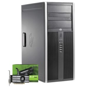 hp elitedesk gaming computer tower | intel i7 (3.40ghz) | geforce gt 1030 (2gb) gpu | 16gb ddr3 ram | 1tb ssd solid state | 5g-wifi + bluetooth | windows 10 pro | home or office pc (renewed)