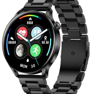 Smart Watches for Men Women Bluetooth Call Dial Waterproof Smartwatch Sports Fitness Watch Calories Steps Counter Mileage for Android iOS