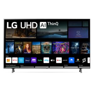 LG 50-Inch Class UQ9000 Series Alexa Built-in 4K Smart TV (3840 x 2160), 60Hz Refresh Rate, AI-Powered 4K, Cloud Gaming (50UQ9000PUD, 2022) (Renewed)