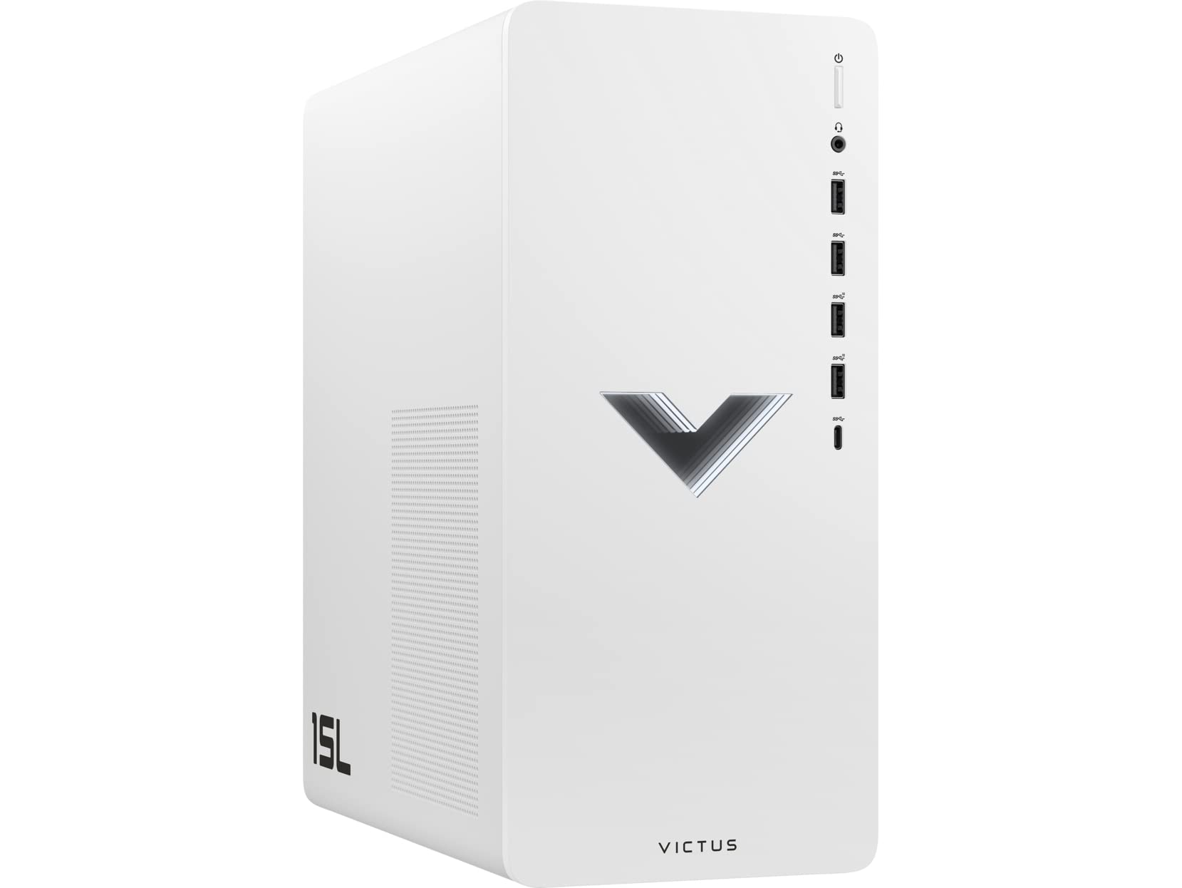 HP Victus 15L Gaming Desktop, Intel Core i7-12700 (12 cores), NVIDIA GeForce RTX 3060, 64GB RAM, 2TB SSD, Wi-Fi 6, Bluetooth, HDMI, DisplayPort, Windows 11 Home, Bundle with JAWFOAL