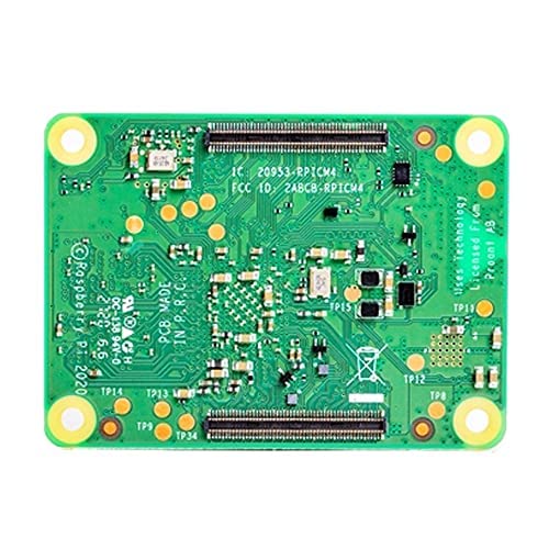 Raspberry Pi Compute Module 4-2GB RAM eMMC 0GB (Lite), 2.4/5.0GHz No Wi-Fi & Bluetooth (CM4002000)