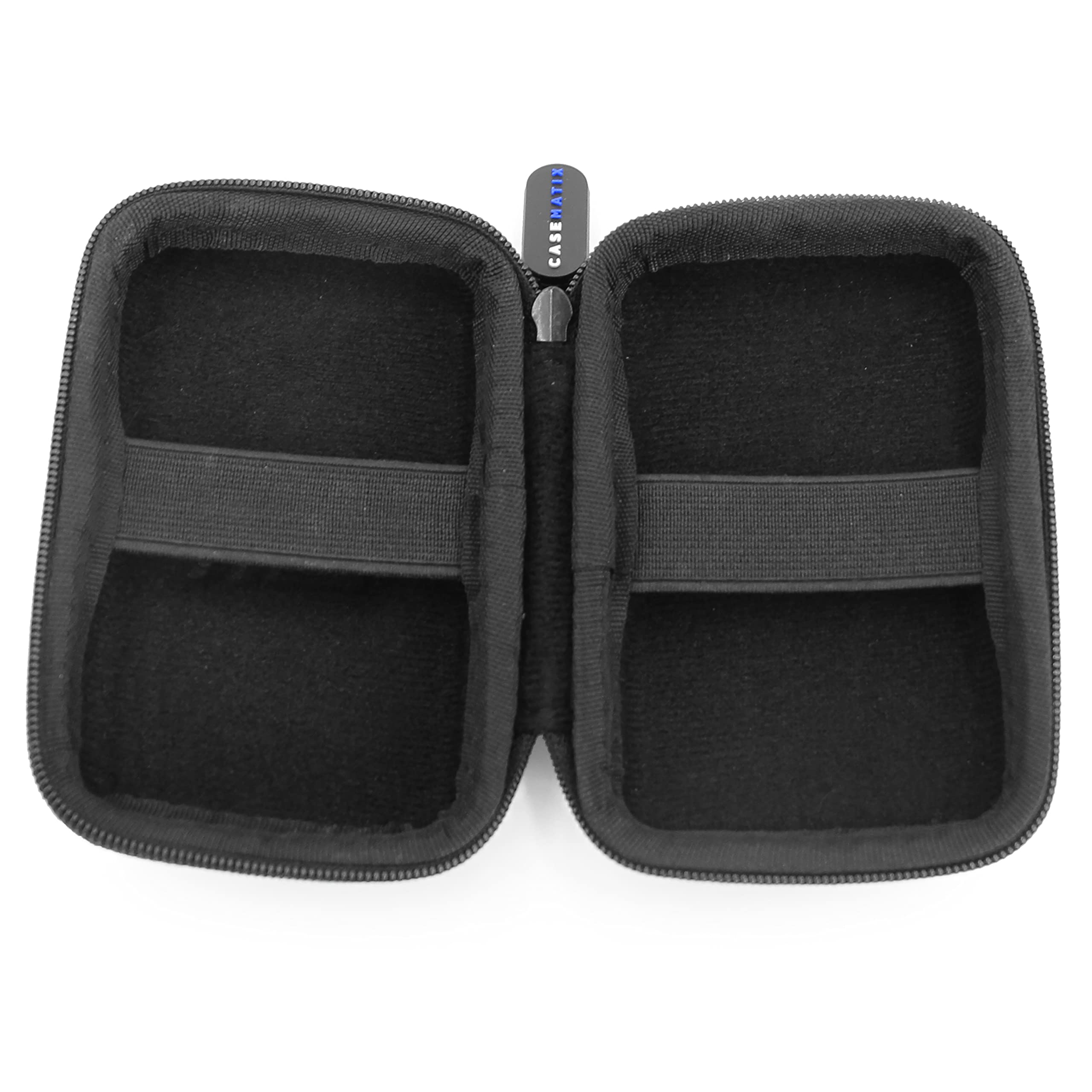 CASEMATIX Protective Carrying Case Compatible with Two Auvi Q Epipen Injectors or Allergy Supplies, Includes Case Only