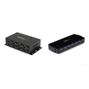 startech.com usb hub and rs232 serial adapter bundle (icusb2328i + st7300usb3b)