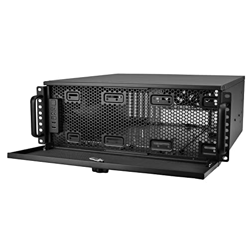 SilverStone Technology RM44 4U Rackmount Server Chassis with Enhanced Liquid Cooling Capability (up to 360mm Radiator), SST-RM44