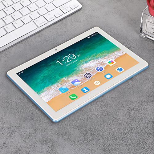 YOKAM 8 Inch Tablet 100240V 8 Inch Octa Core CPU Processor Blue Home Travel Portable Tablet US Plug