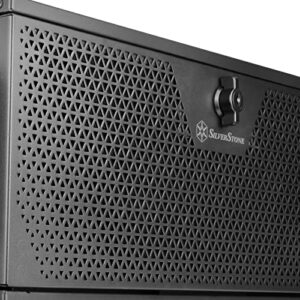 SilverStone Technology RM44 4U Rackmount Server Chassis with Enhanced Liquid Cooling Capability (up to 360mm Radiator), SST-RM44