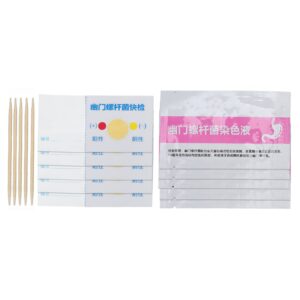 HURRISE 10 Piece Home Helicobacter Pylori antigen Rapid Test Cassette Tartar Sampling self Test Bowel Health Check