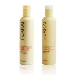 fekkai full blown volume shampoo (8.5 oz) and conditioner (8.5 oz) - up to 2x volume for 8 hours - vegan, cruelty-free, sulfate-free