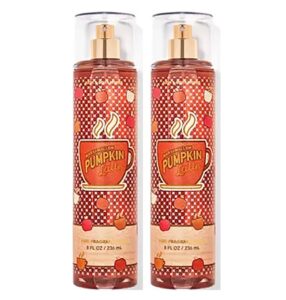 bath & body works and marshmallow pumpkin latte fine fragrance spray mist perfume gift set - value pack lot of 2 (marshmallow latte), 4 ounce (pack 2), 8.0 fluid_ounces, 1.15 pounds