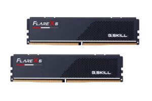 g.skill flare x5 series (amd expo) ddr5 ram 32gb (2x16gb) 6000mt/s cl32-38-38-96 1.35v desktop computer memory udimm - matte black (f5-6000j3238f16gx2-fx5)