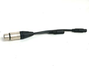 grin technologies xlr to 3pin st adapter for cycle satiator charger