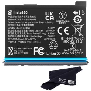 insta360 x3 battery 1800mah