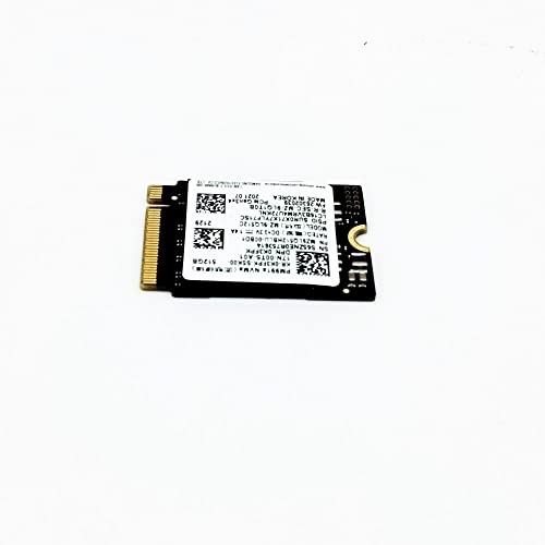 Yassdwbn PM991a M.2 2230 SSD 512GB NVMe PCIe for Microsoft Surface Pro X Surface Laptop 3 for Samsung