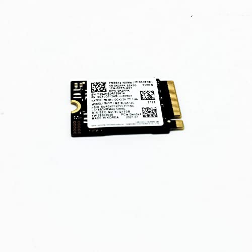 Yassdwbn PM991a M.2 2230 SSD 512GB NVMe PCIe for Microsoft Surface Pro X Surface Laptop 3 for Samsung