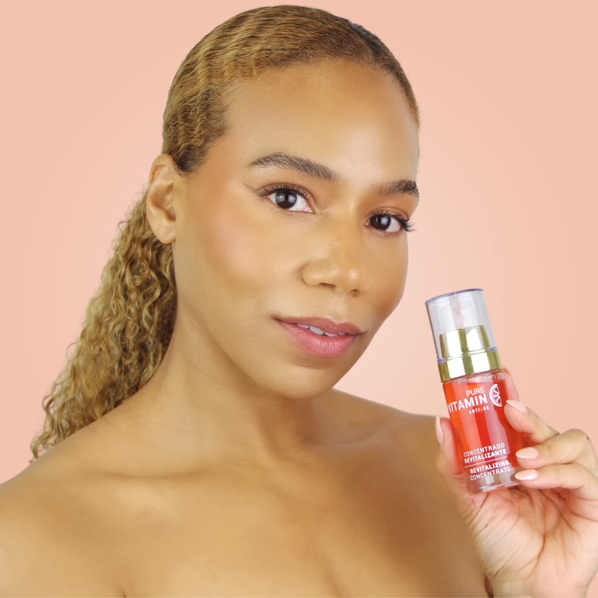 Noche Y Dia Hydrating and Moisturizing Vitamin C Bundle - Vitamin C Serum & Vitamin C Face Cream