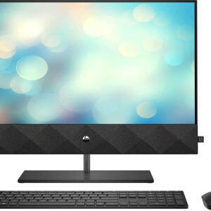 HP 23.8-inch Touchscreen All-in-One PC with Intel 12th Gen Processor, 64GB RAM, Windows 11 Pro, Bang & Olufsen Speakers, 3x USB 3.1, 3-in-1 Memory Card Reader, Keyboard/Mouse